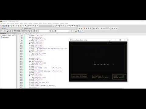 Snake game in Cpp/C++. Snake Game is one of the most famous games #YouTubeTrending #ViralVideo ...