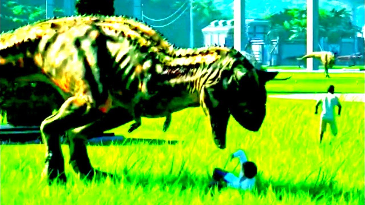 TyrannosaurusRex color Park Dinosaurs jurassic world evolotion2: T-rex ...