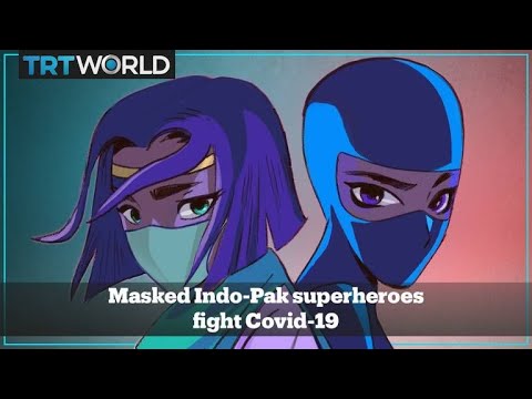 Priya's Mask: India’s female superhero fights Covid-19 infodemic - YouTube