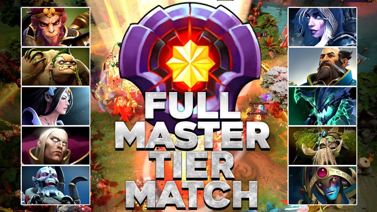 FIRST FULL 10x MASTER TIER MATCH IN DOTA 2 HISTORY - YouTube