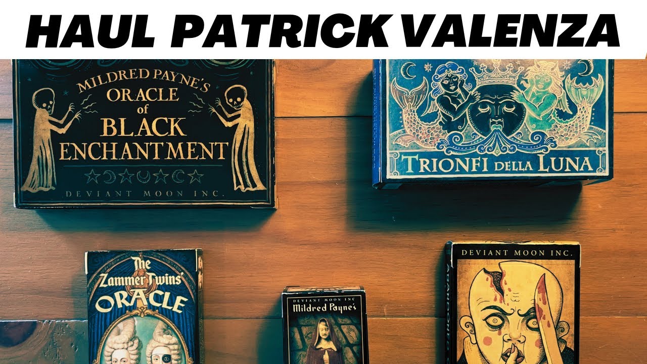 Quelques Decks de Patrick Valenza 🖤 - YouTube