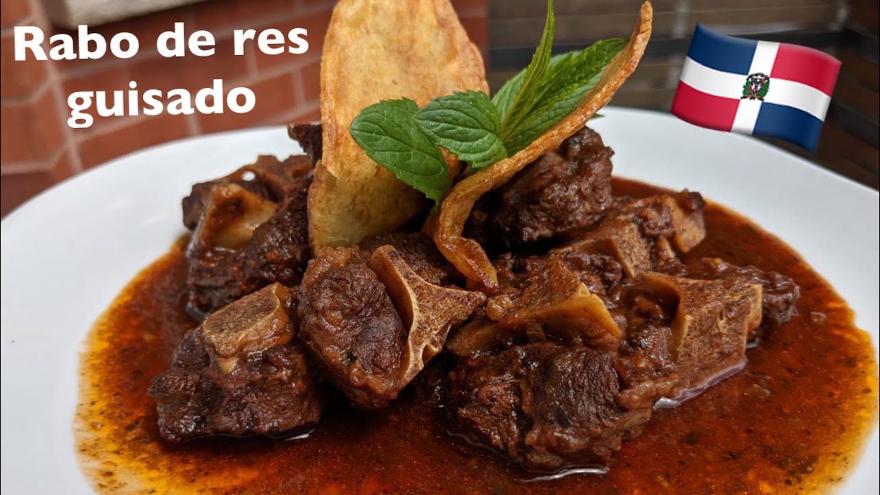 Como hacer Rabo encendido estilo Dominicano 🇩🇴 - YouTube