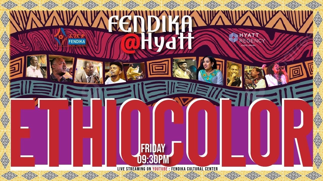 Fendika@Hyatt Cultural Friday || Music Show with ETHIOCOLOR BAND - YouTube