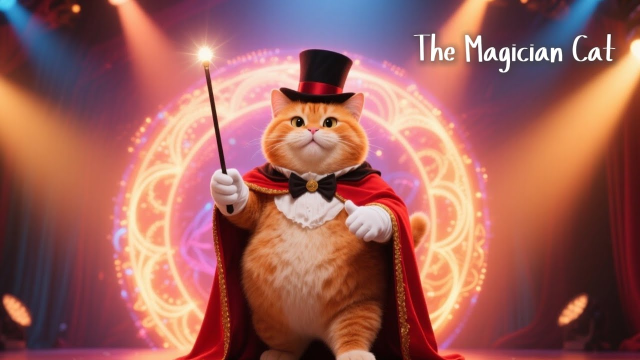 The Magician Cat Performs Unbelievable Tricks – Global Cat Magic Show ...