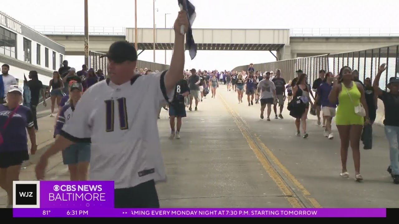 Ravens fans excited to get back to M&T Bank Stadium - YouTube