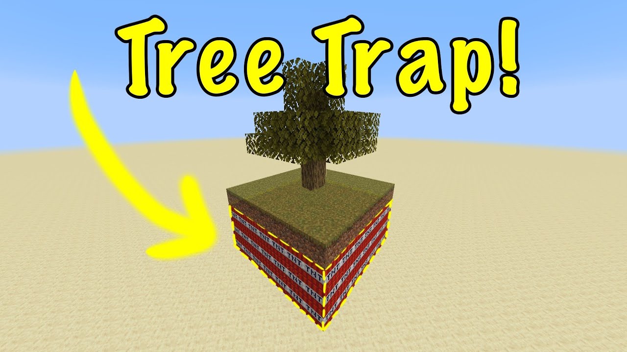 Tree Trap! (Tutorial) | Fr0xty's Redstone Breakdown - YouTube