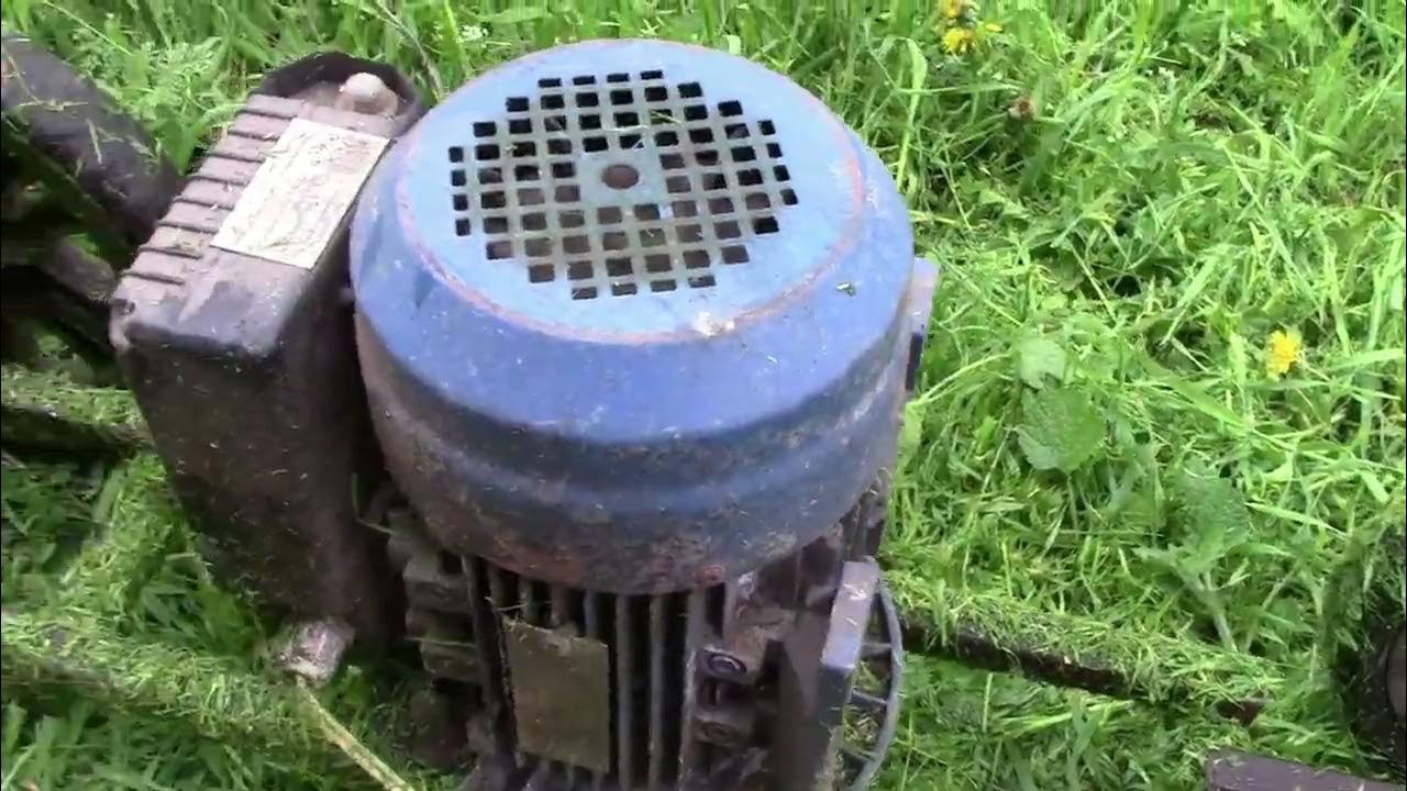 газонокосилка своими руками - YouTube