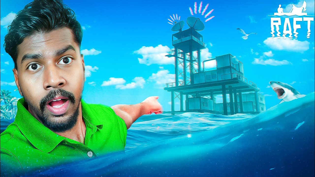 I FOUND A SECRET HIDDEN ISLAND 🏝️!! Raft (Part 7) - YouTube