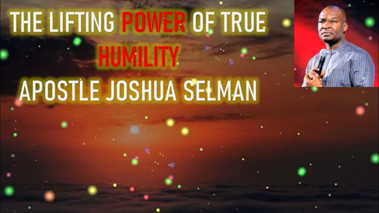 Unlocking the Lifting Power: Apostle Joshua Selman Reveals the Hidden Secret - YouTube
