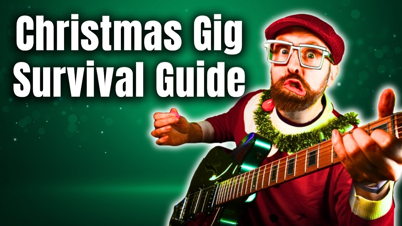 A Christmas Gig Survival Guide | 12 Tips for Guitarists - YouTube