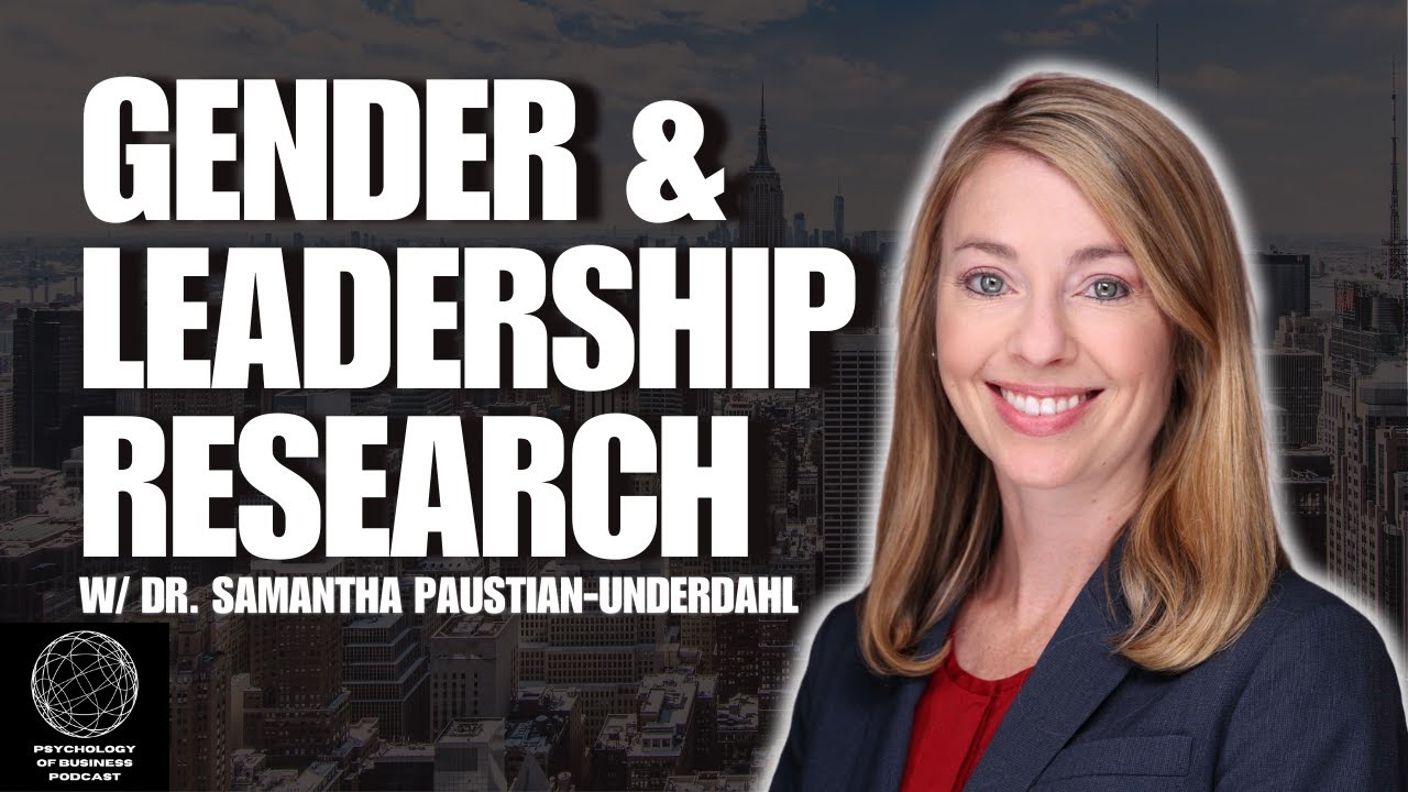 Gender & Leadership: Insights from 50 Years of Research with Dr ...