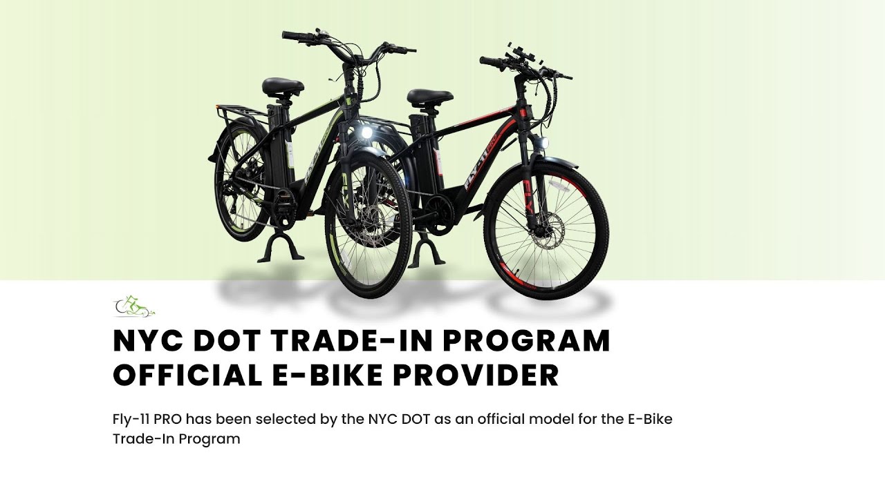 FLYE NEWS- Fly-11 Pro Selected as the Official E-Bike Model for NYC DOT ...