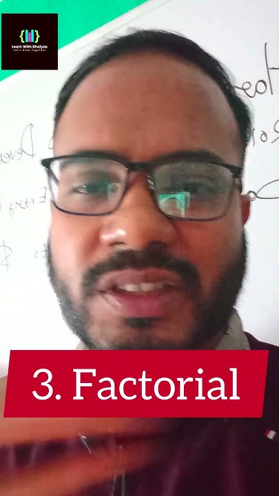 🔢 Factorial Explained | Easy Step-by-Step Guide 🚀 #shortsvideo #shorts ...
