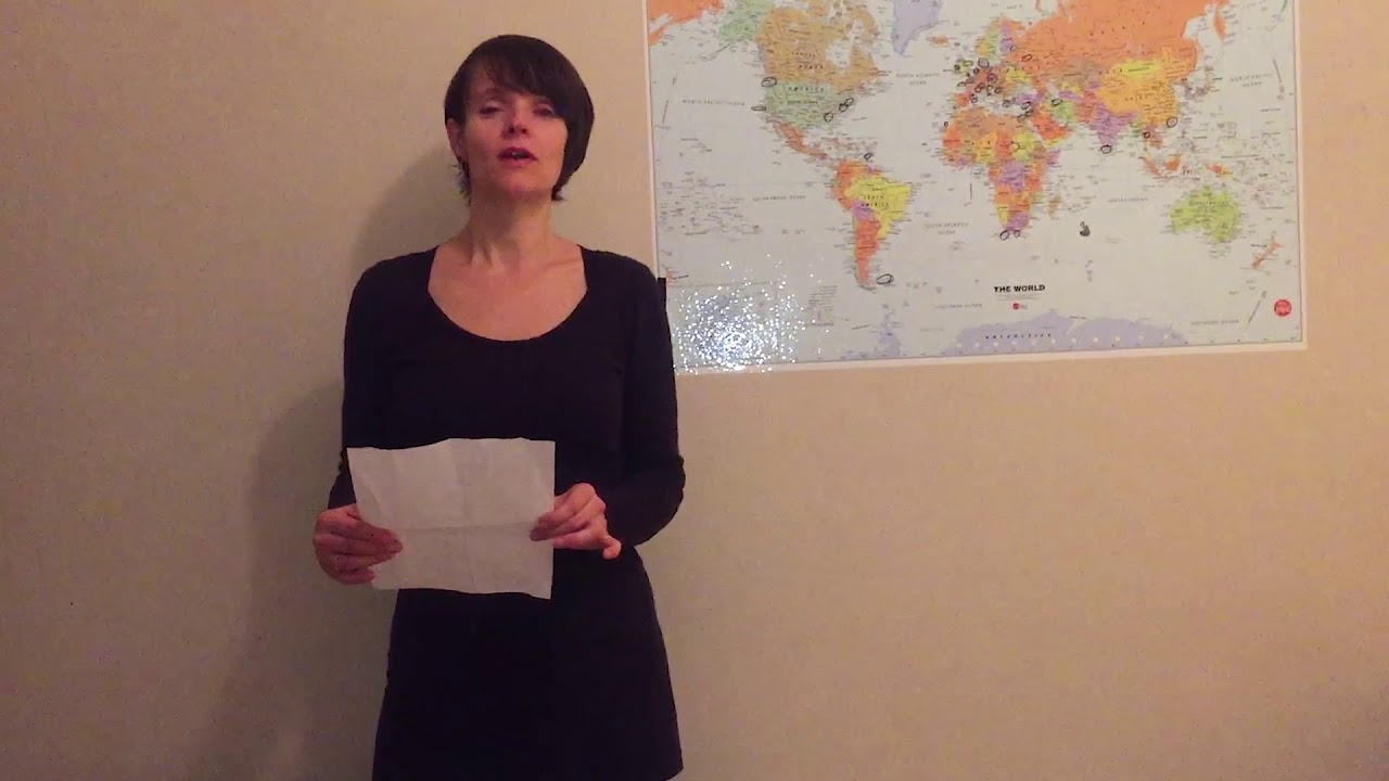 Sarah Westcott reads for A Change of Climate - YouTube