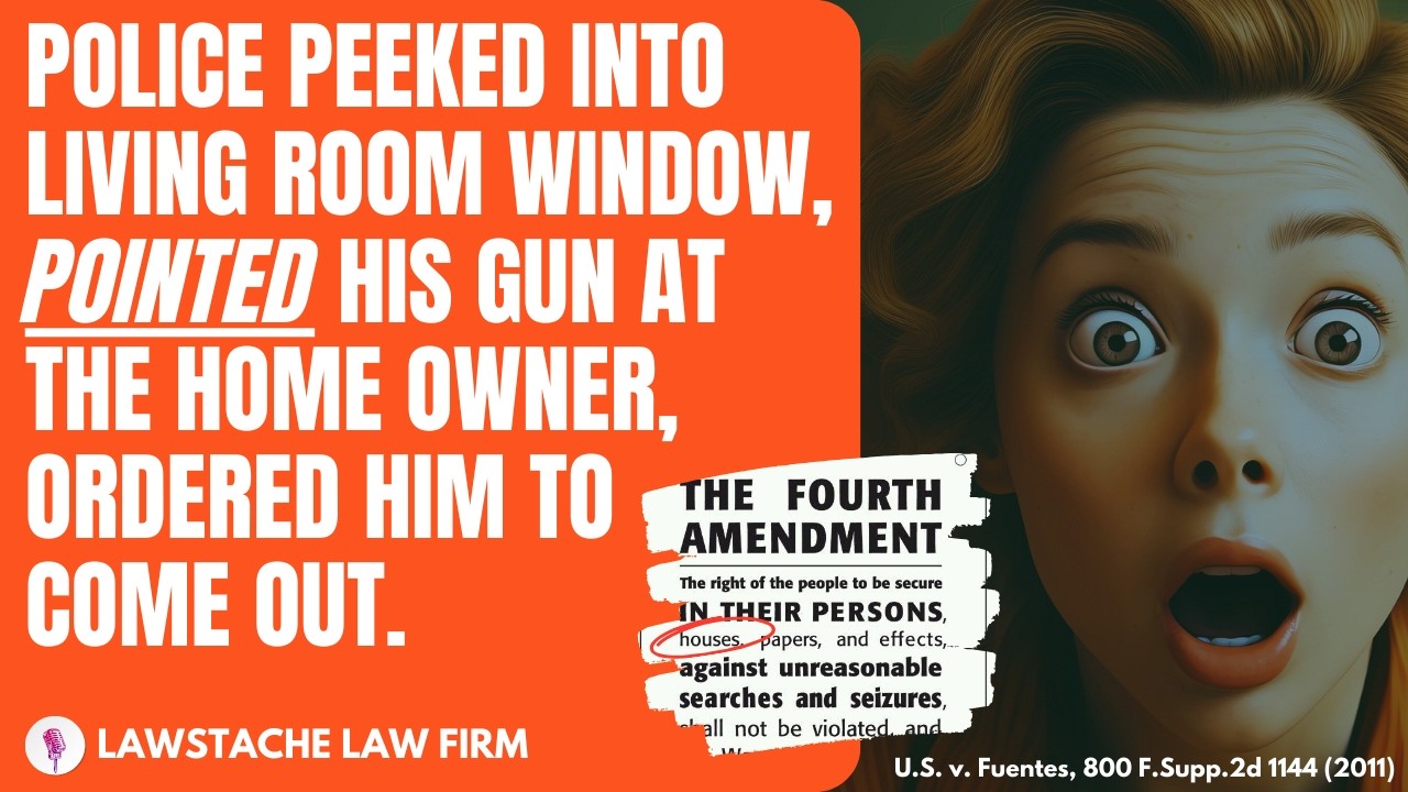 Police Enter Curtilage, Peek into Window, Point a Firearm at Homeowner ...