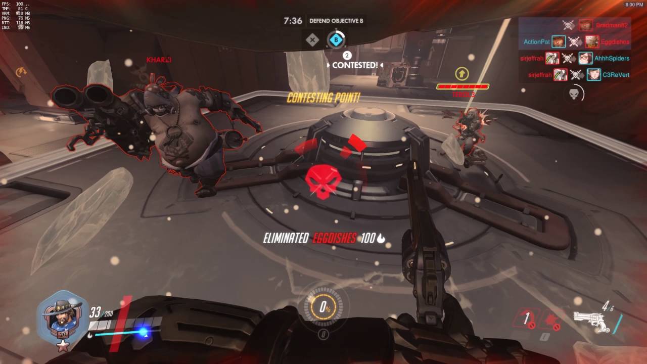 Overwatch: Deadeye "snap aim" bug - YouTube