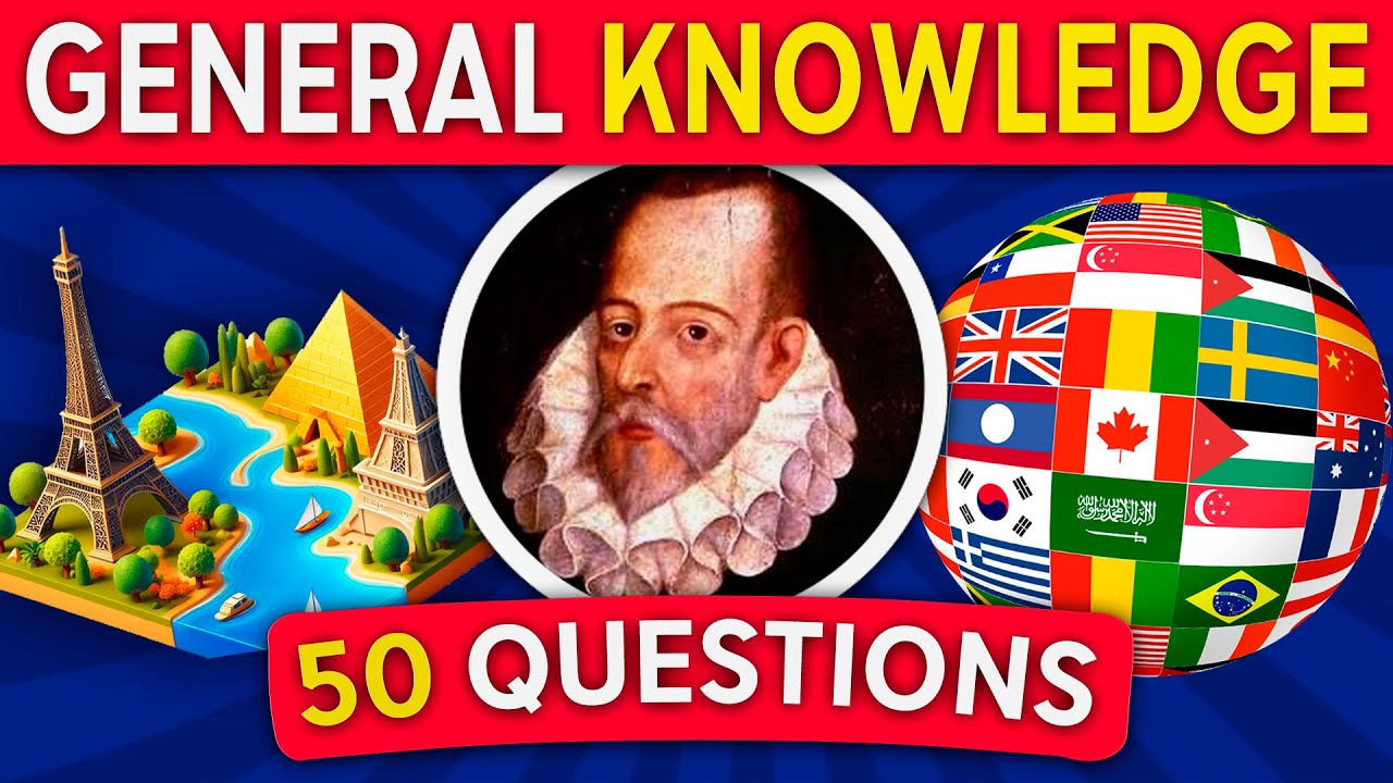 🧠 50 General Knowledge Questions | Fun Quiz to Test Your Knowledge ...
