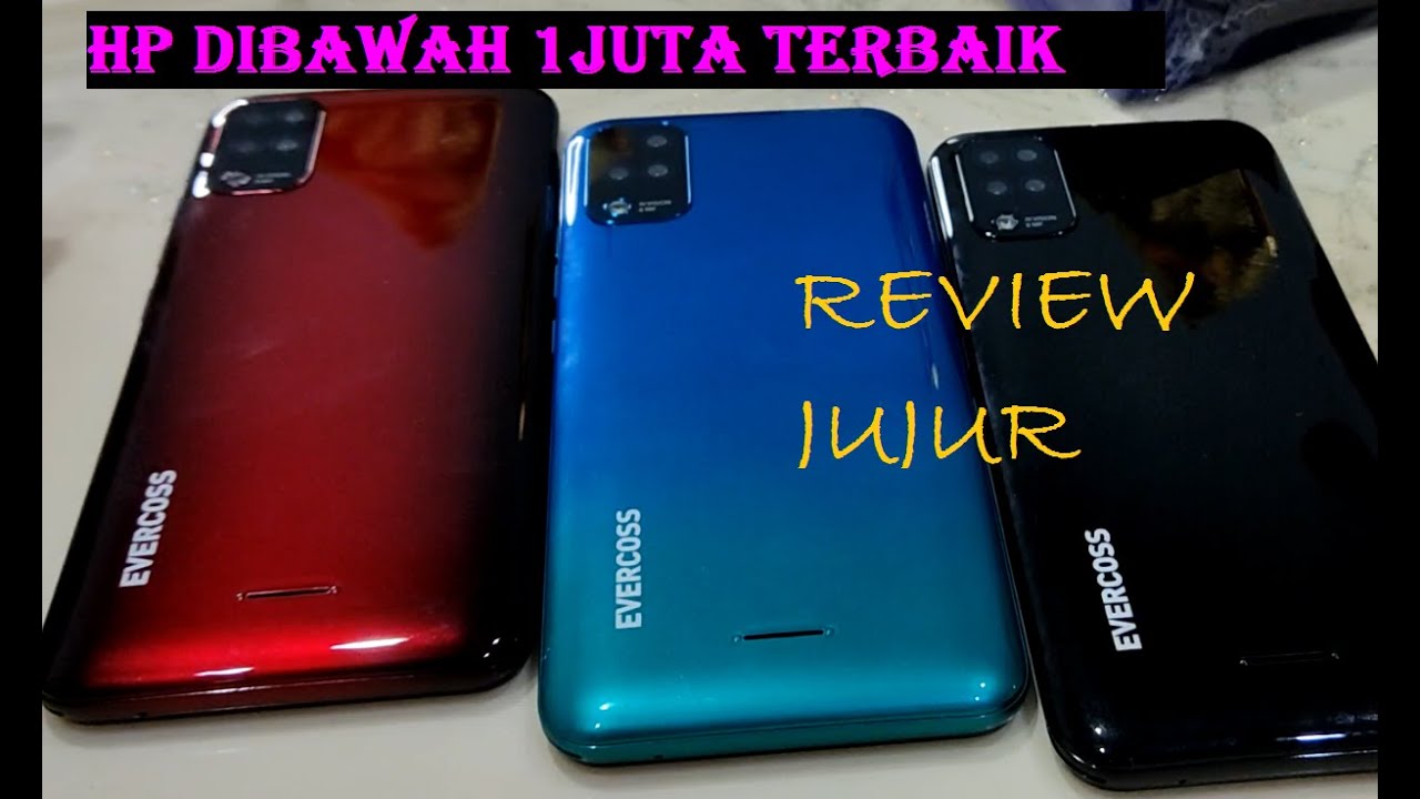HP DIBAWAH 1JUTA TERBAIK Unboxing Evercross M6A Review Jujur ...