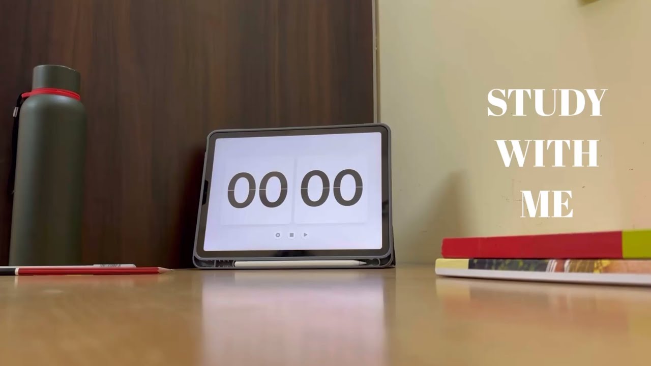 Real-time focus with me | 50 min study session - YouTube