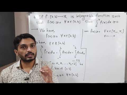 Riemann Integration | Lecture 24 | Property of Riemann Integrable Function - YouTube