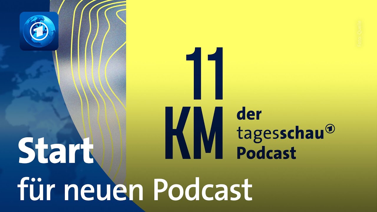 Neuer tagesschau-Podcast „11 KM“ will in die Tiefe gehen - YouTube