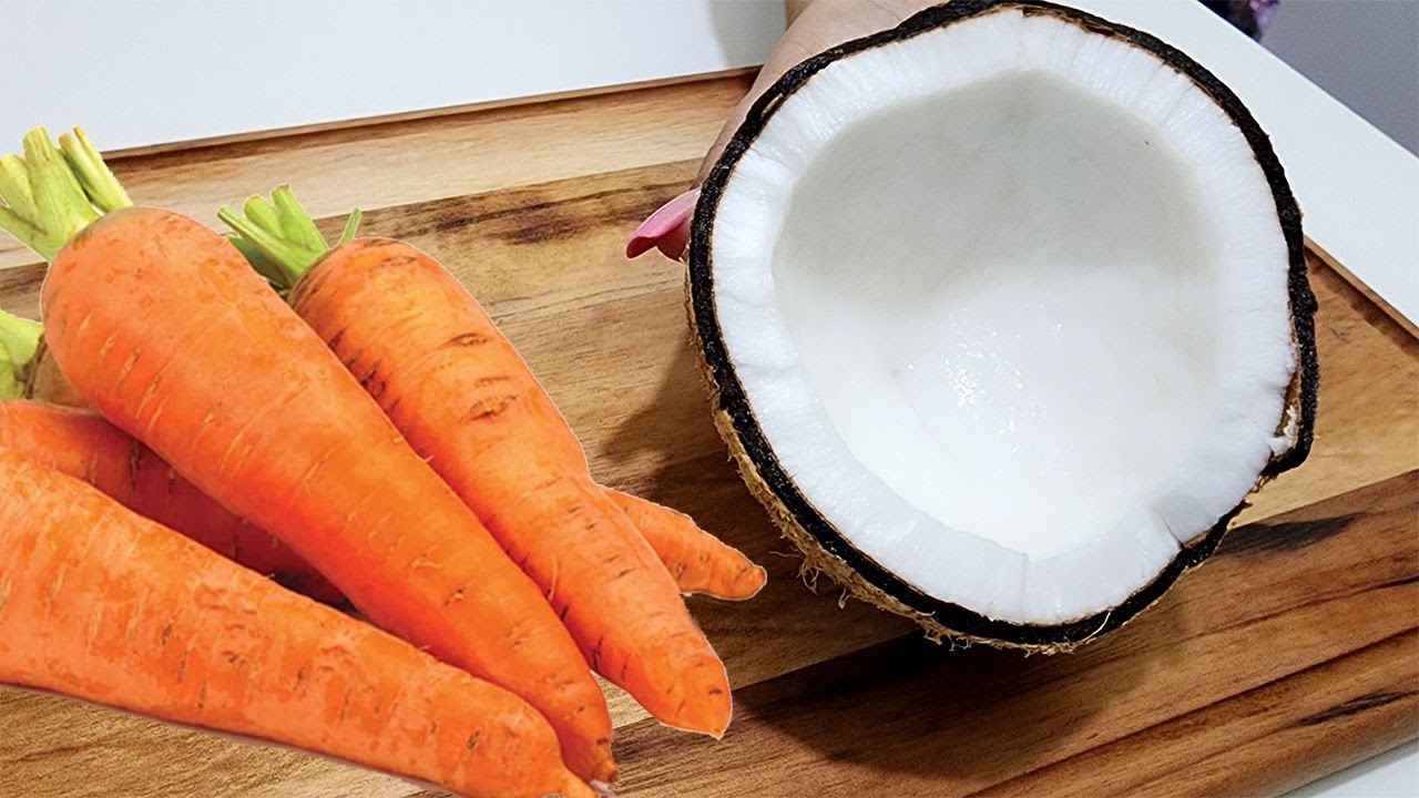 E SÓ MISTURAR COCO COM CENOURA 😋 VOCÊ VAI AMAR UM DELICIOSO BOLO DE ...