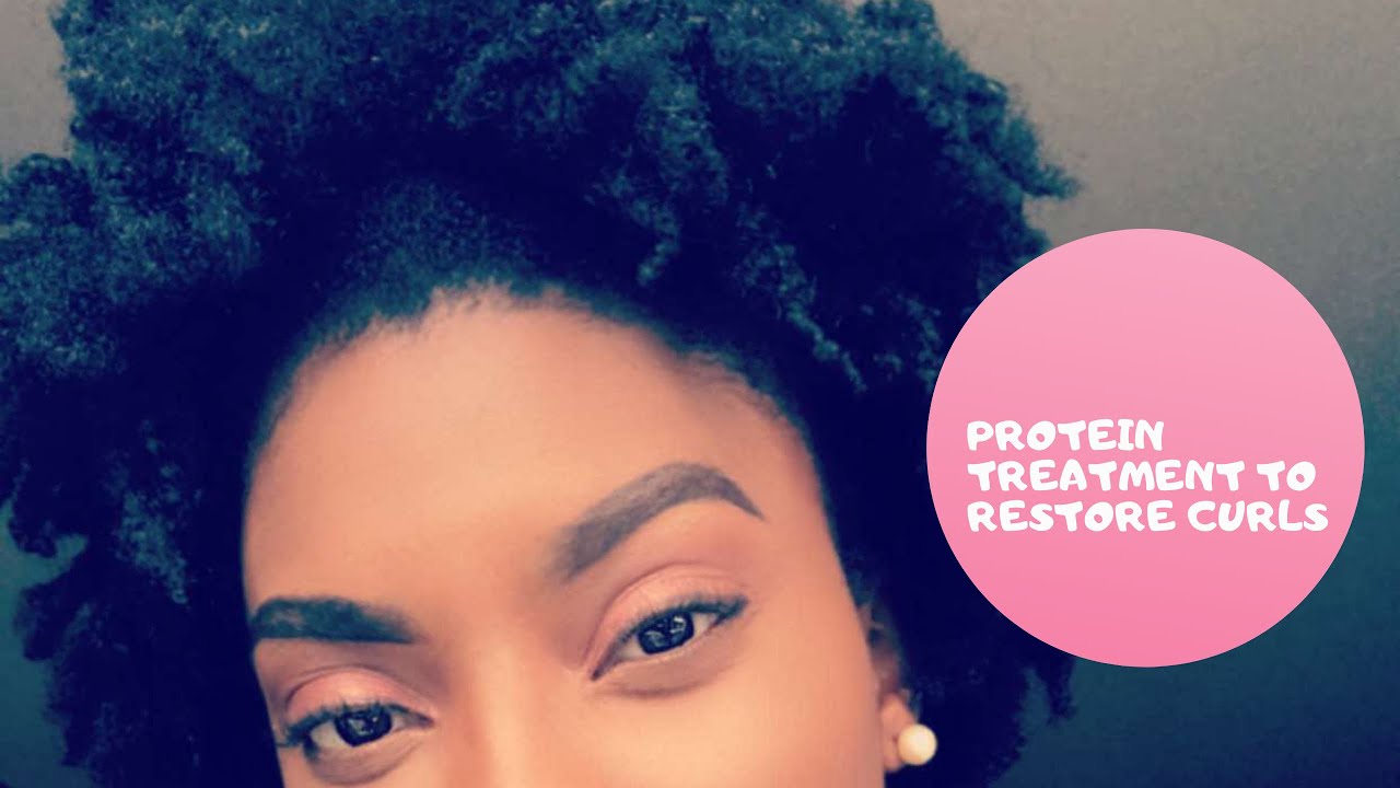 Protein treatment and deep conditioner same day - YouTube