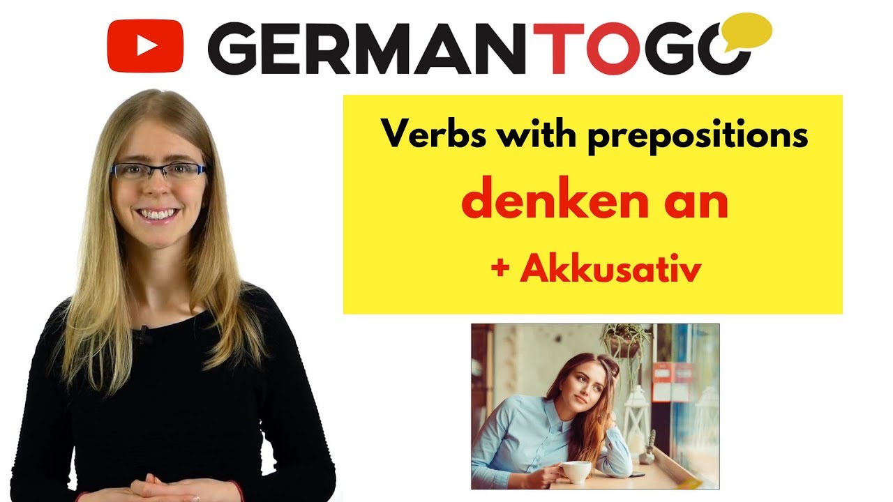 🌍 Day 328.2. - Verben mit Präpositionen: denken an - B1 *German to go ...