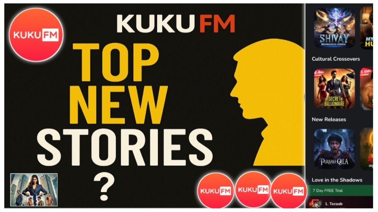 Kuku FM Top 5 New Stories | Kuku FM Top Best Story | - YouTube