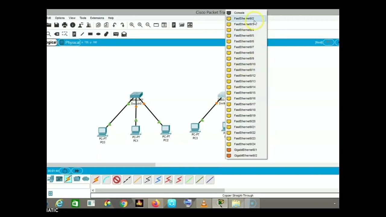 Basic of Cisco Packet Tracer Tutorial Part-5 (REPEATER) - YouTube