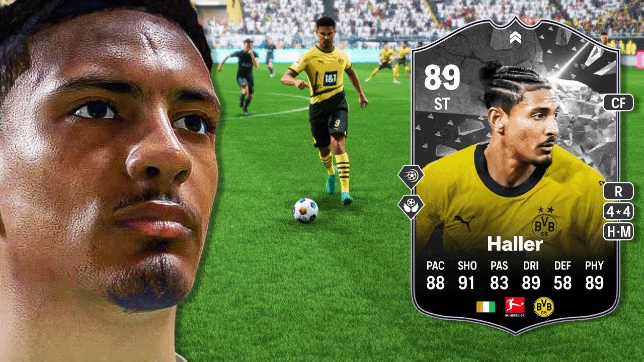 THE GOAT IS BACK! 89 SHOWDOWN SEBASTIEN HALLER IS A BEAST IN EA FC 24 ...