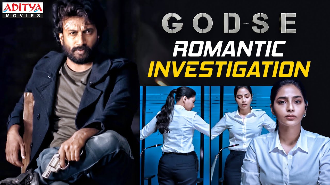 Godse Movie Romantic Investigation Scene | Satya Dev | Aishwarya ...