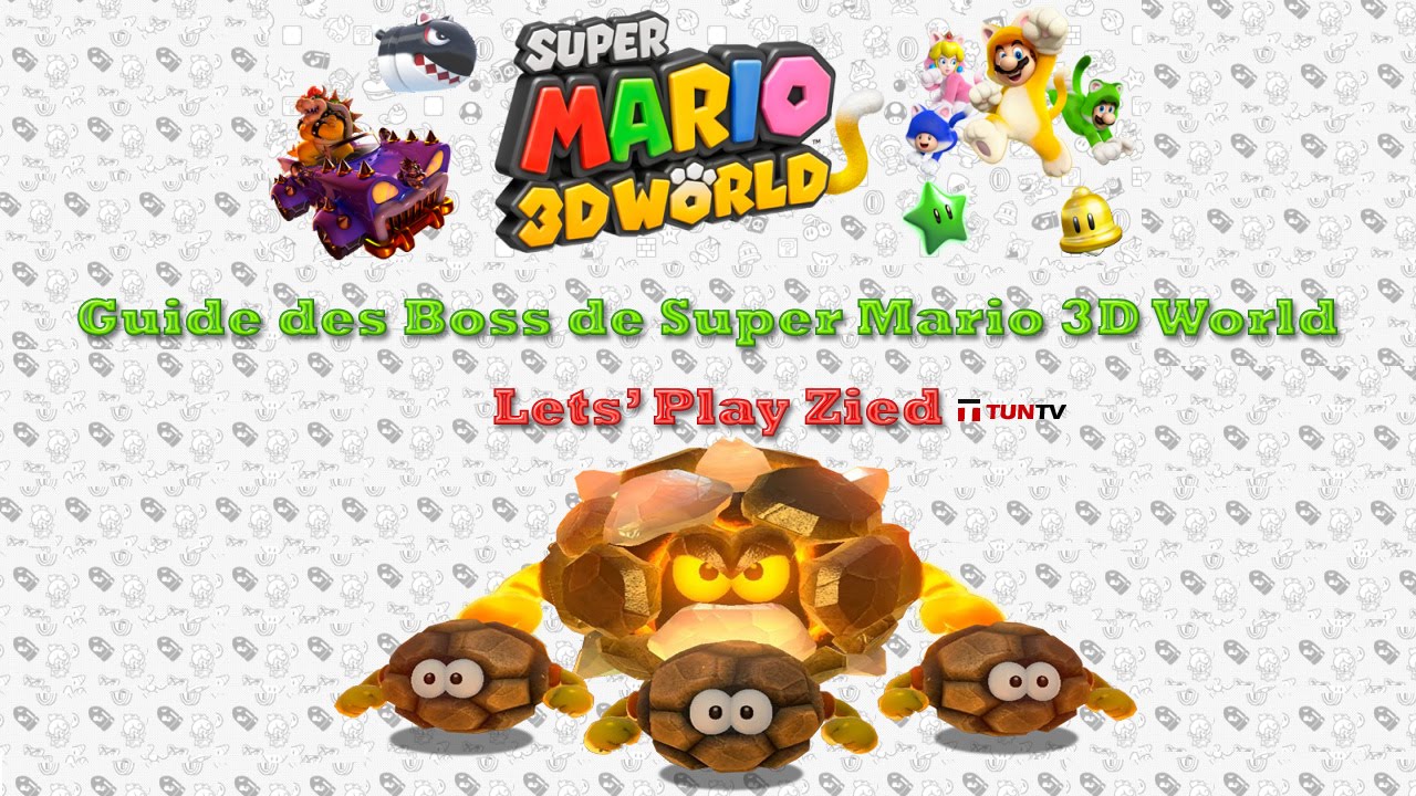 Guide des Boss de Super Mario 3D World: Boss Brolder [World4] - YouTube