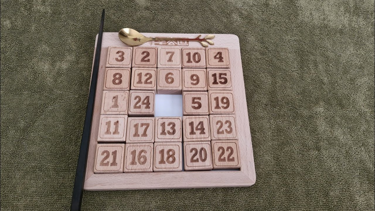 🔥"5×5" PUZZLE NUMBER GAME 03 | SWIPE&PLACE THE NUMBERS ORDERLY👀👀 - YouTube