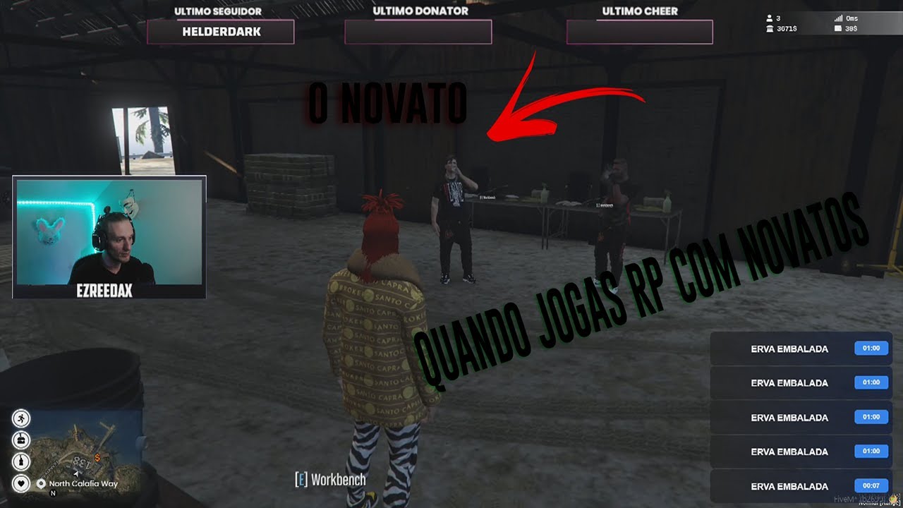GTA V RP The Lost City - QUANDO JOGAS COM NOVATOS!! Melhores Momentos ...