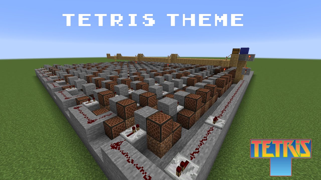 Tetris Theme, but it's with Minecraft Noteblocks... - YouTube