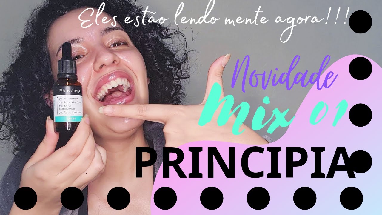 Novidade da Principia Skin - Mix 01 (4 Ativos) | Oh, Nós Resenha - YouTube