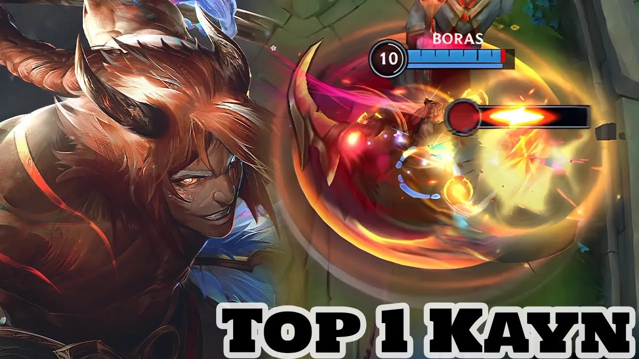 Wild Rift Kayn - Top 1 Kayn Gameplay Rank Challenger - YouTube