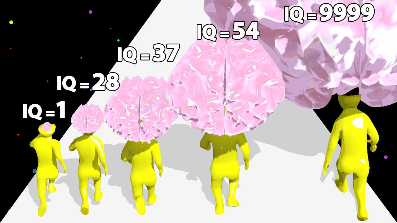 BIG BRAIN RUSH 3D - Level Up IQ: Big Head Man Run (Fun Math Games ...