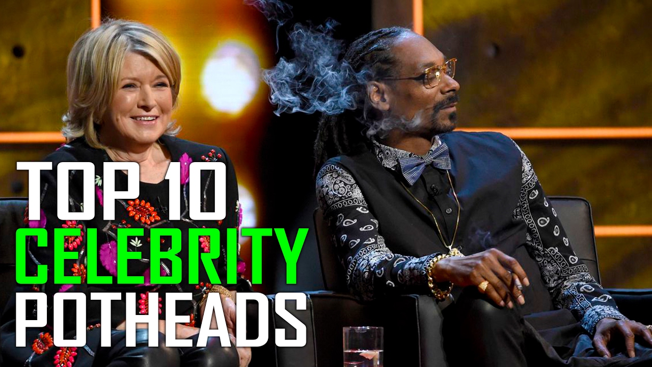 Top 10 Celebrity Potheads - YouTube