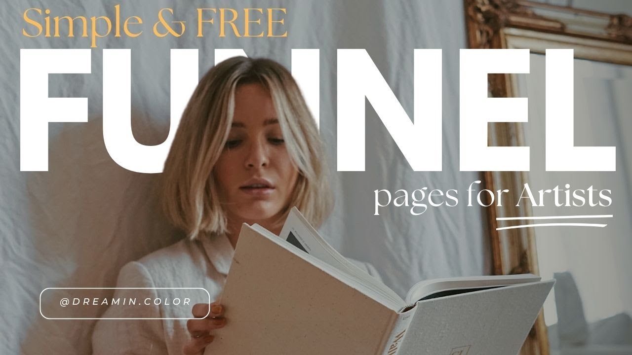 How to Build an Artist's Funnel Page in Canva for FREE - YouTube