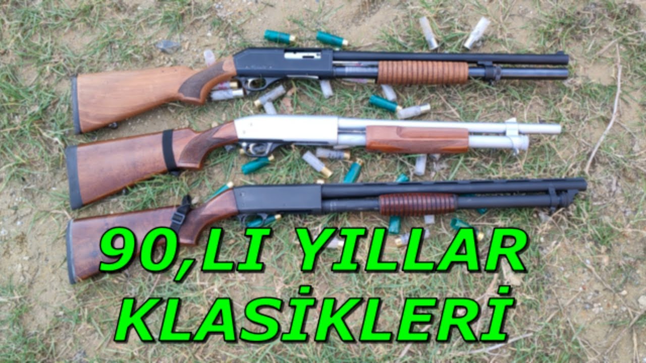 Doksanlı yıllar pompalı tüfekler / Avkar Pompalı / huğsan Pompalı ...