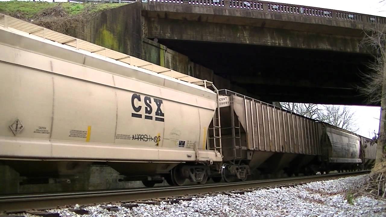 CSX 546 Leads CSX G211-10 w/ Nice Crew in Wauhatchie, TN - YouTube