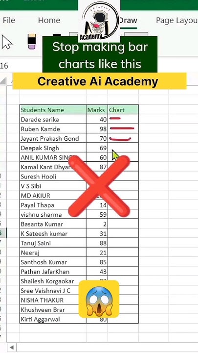 How To Make Graph In Excel Tricks | #excel #exceltips #exceltricks #exceltutorial - YouTube