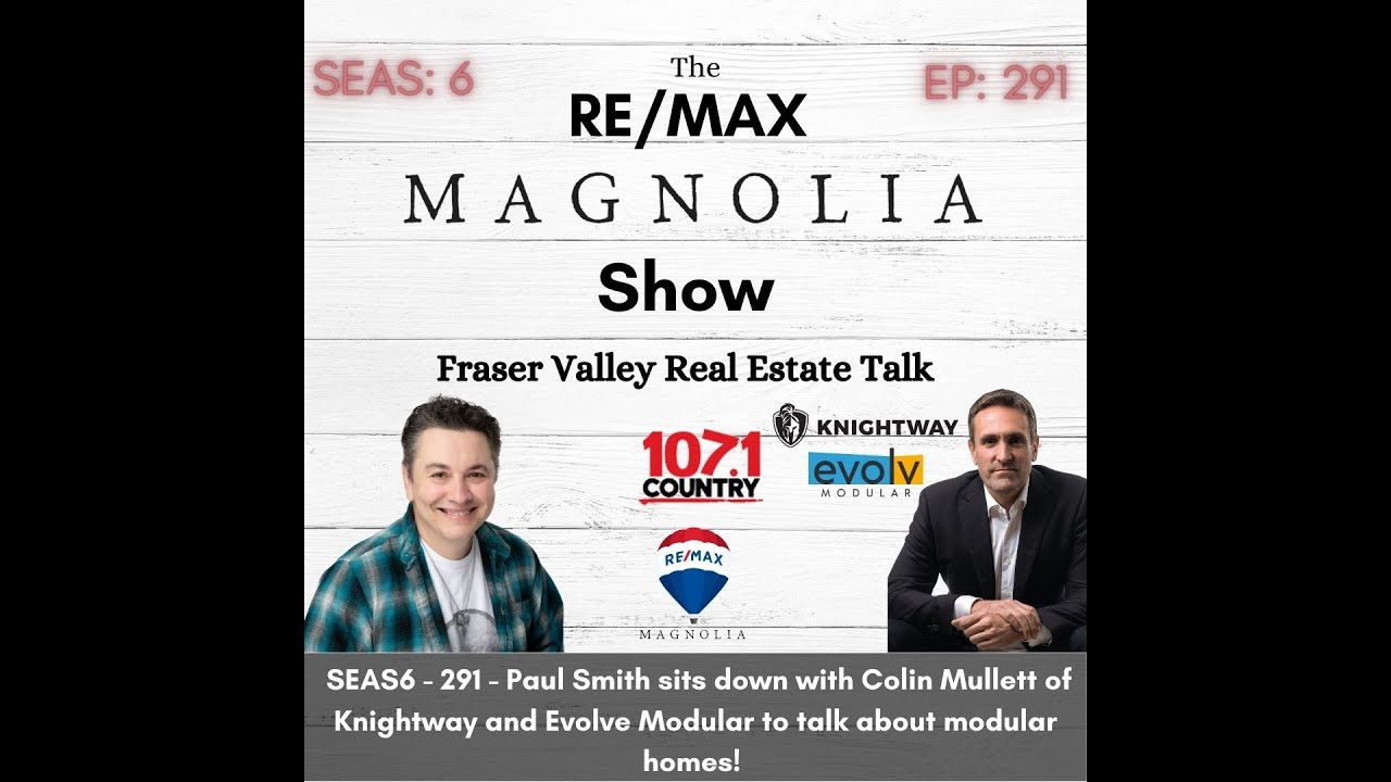 EP 291 SE 6 PT1: Paul chats with Colin Mullett of Knightway and Evolv Modular with Host Curtis ...
