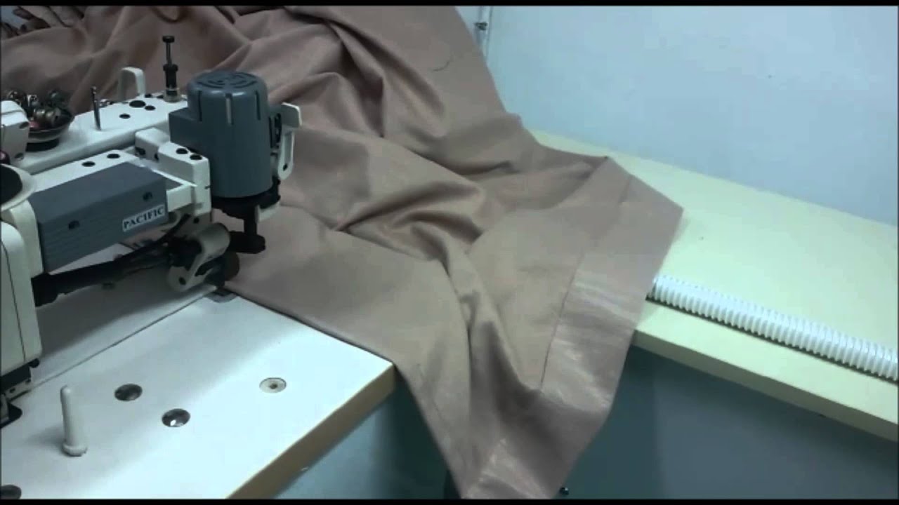 Golden Leaf Semi Auto Side Stitching Machine - YouTube