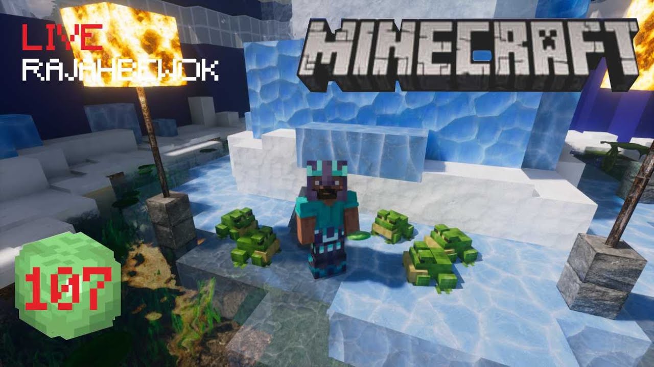 Membuat Kandang Cold Frog, Minecraft Survival #107 - YouTube
