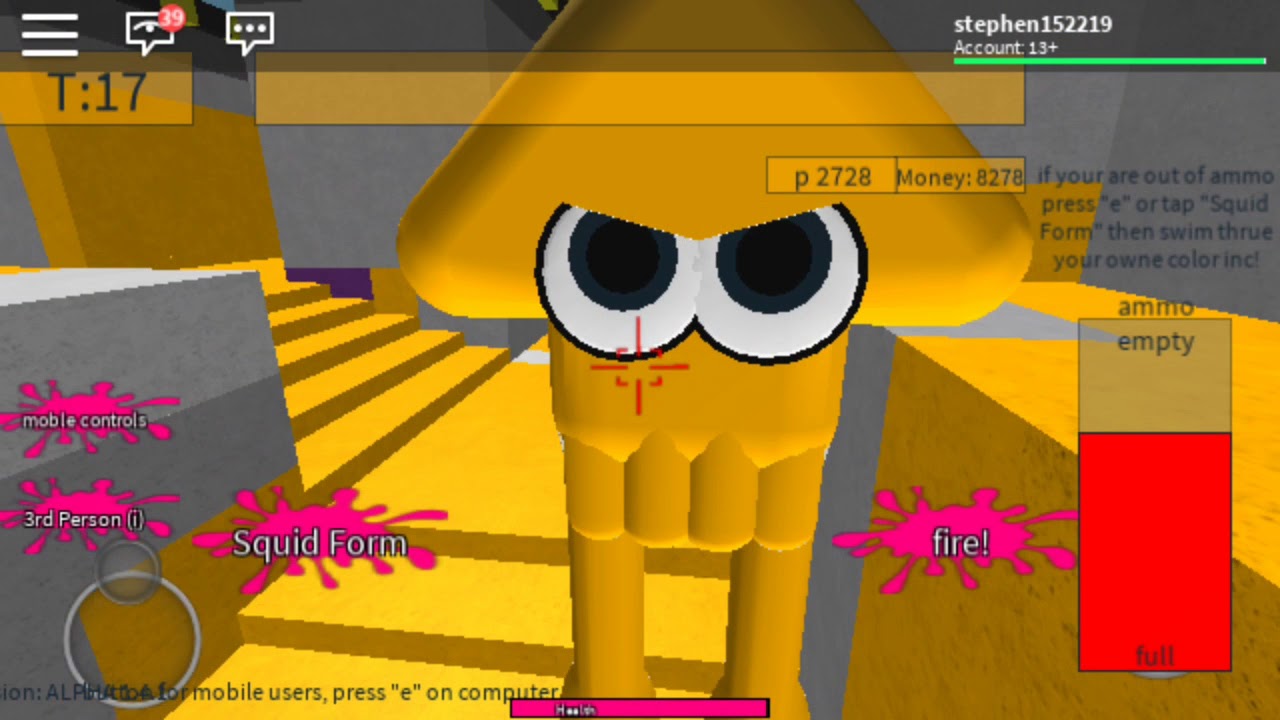Splatoon 2 in roblox - YouTube