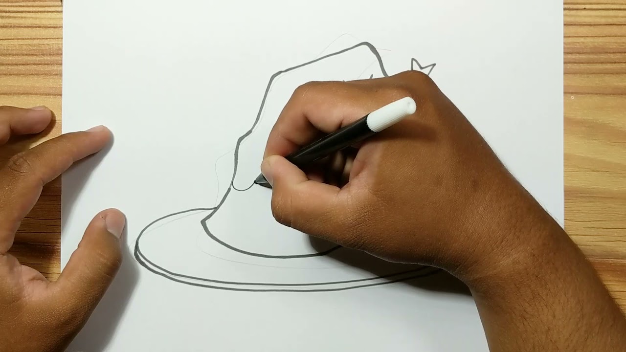 Wizard Hat Drawing