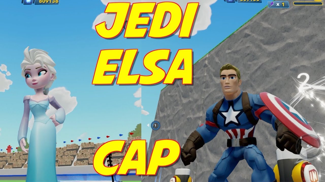 Frozen Ice Queen Elsa vs Captain America Toy 💯 SuperHeroes ️ Toy Time ...